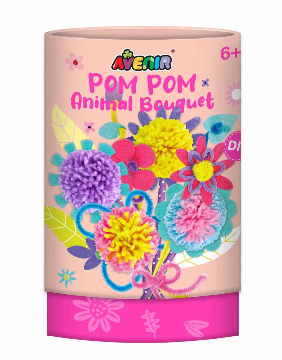 Flower Bouquet Pom Pom Kit – Clothkits