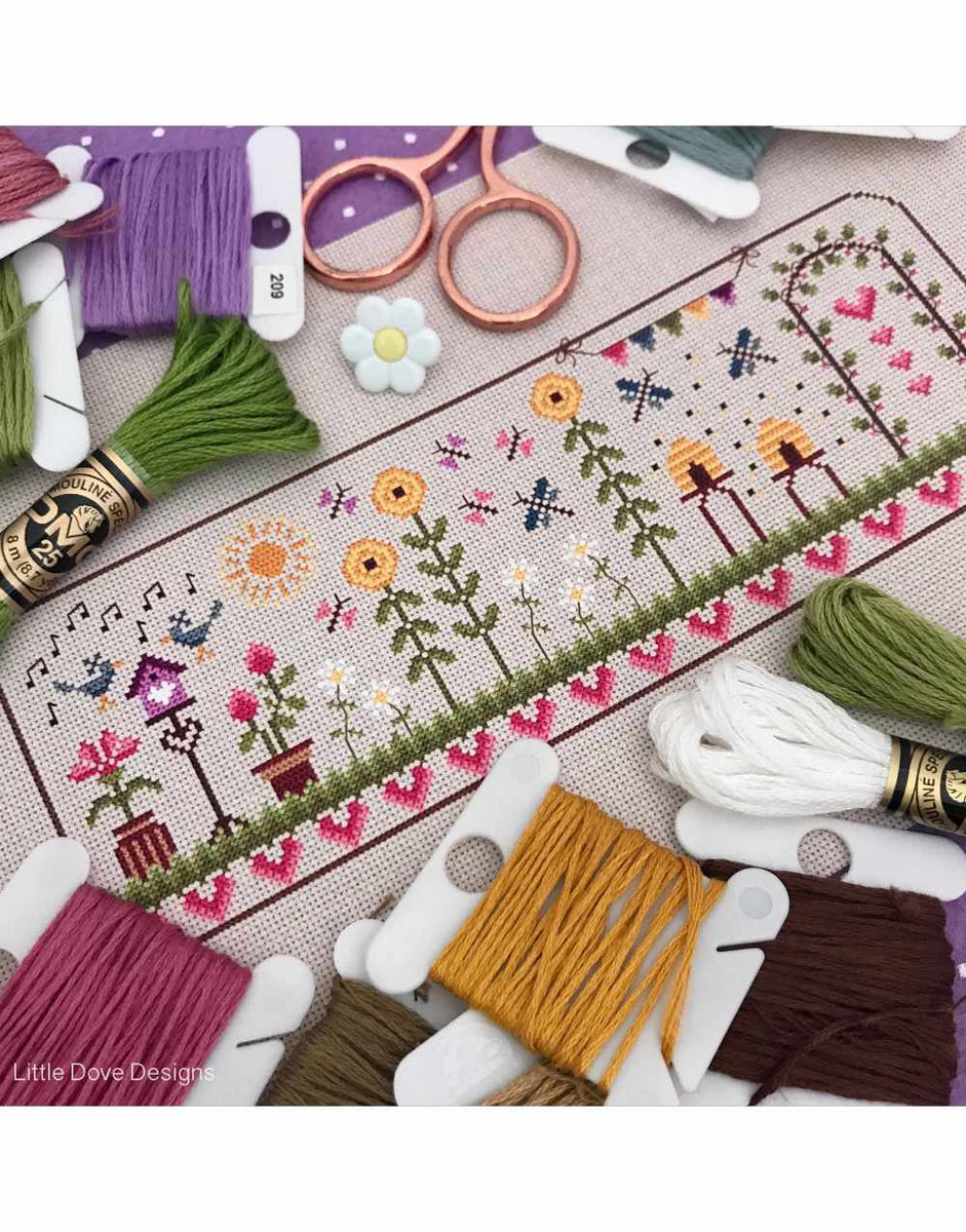 Summer Days Cross Stitch Kit, Little Dove Designs – Clothkits