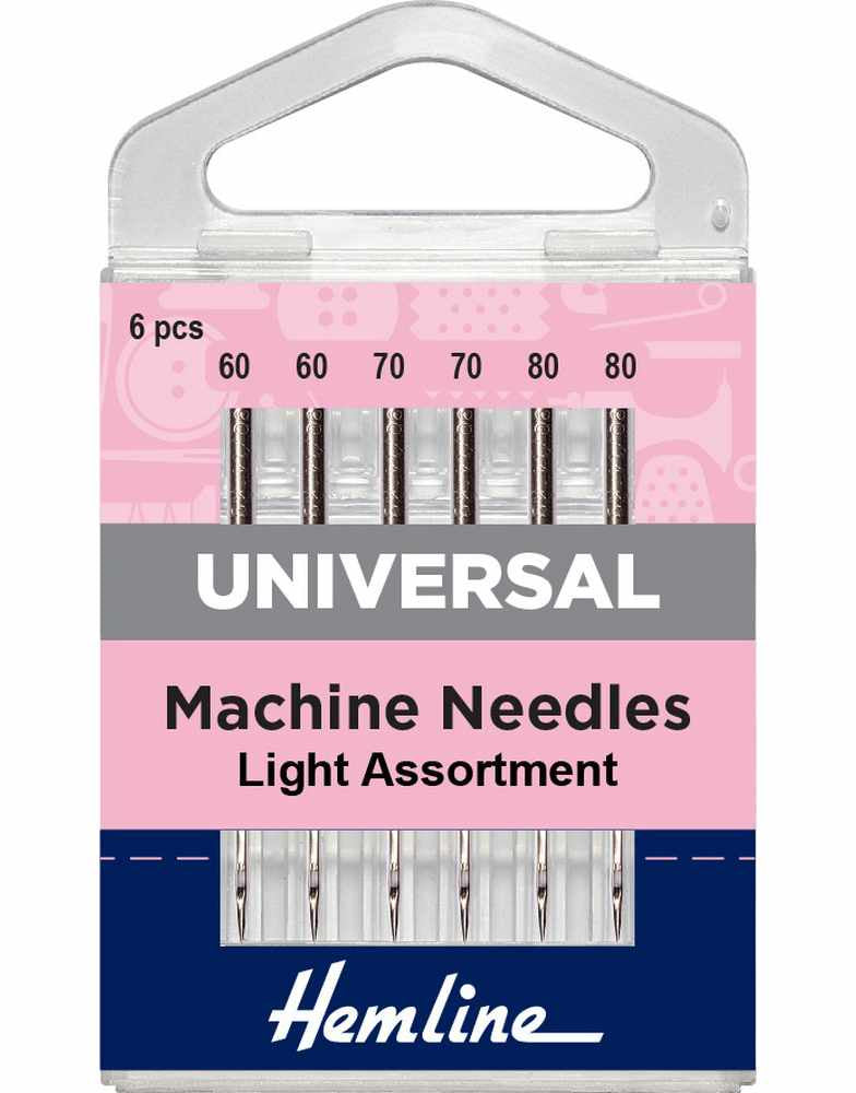 Universal Sewing Machine Needles, Light Assortment – Clothkits