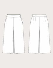 Culottes Sewing Pattern, The Assembly Line – Clothkits