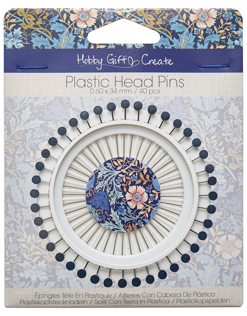 Plastic Headed Pins on Wheel, Floral Arts and Crafts – Clothkits