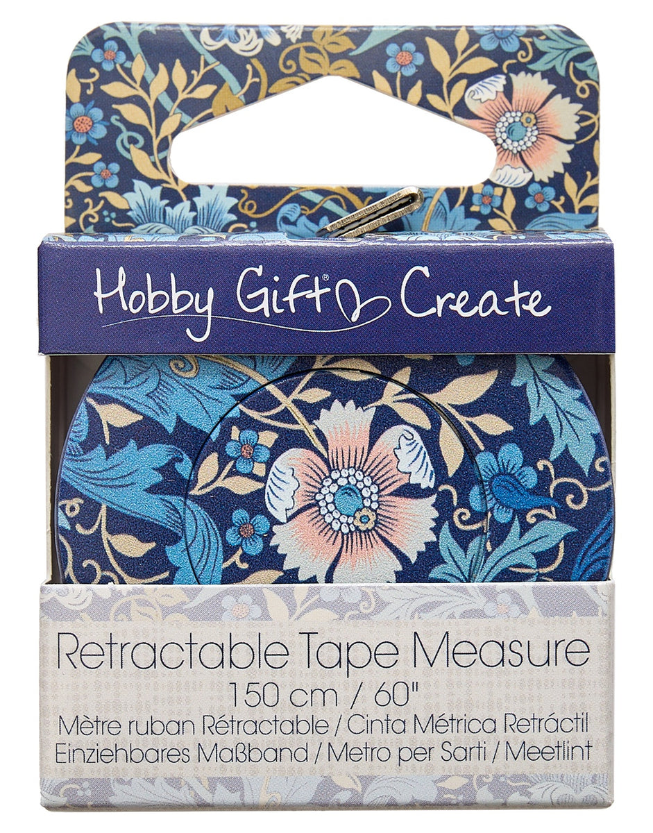 Retractable Tape Measure, Floral Arts and Crafts – Clothkits