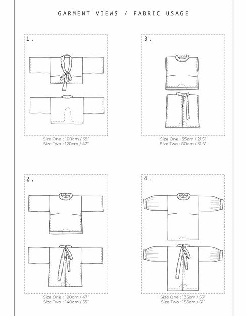 Tie Top Zero Waste Sewing Pattern, Birgitta Helmersson – Clothkits