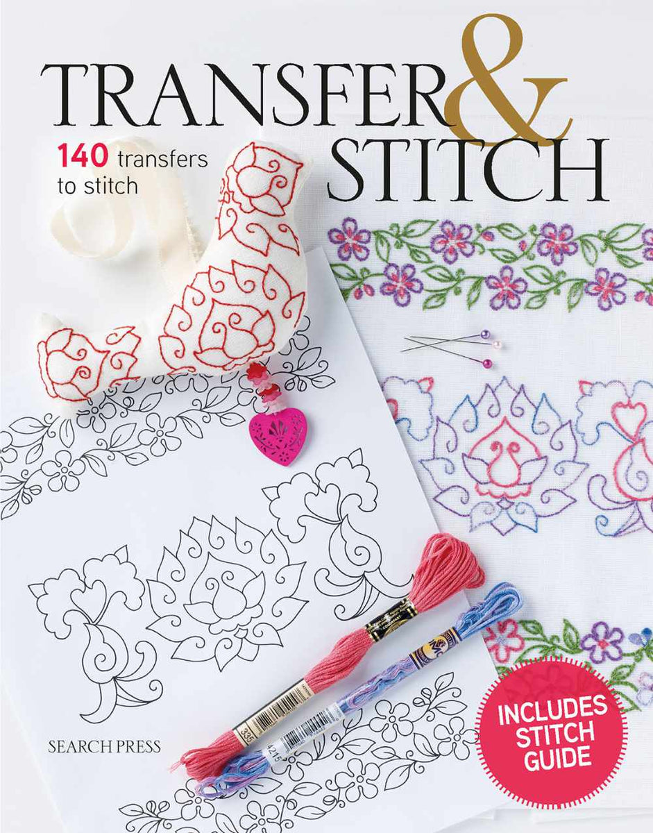 Transfer & Stitch, 140 Transfers to Stitch by Carina Envoldsen-Harris ...