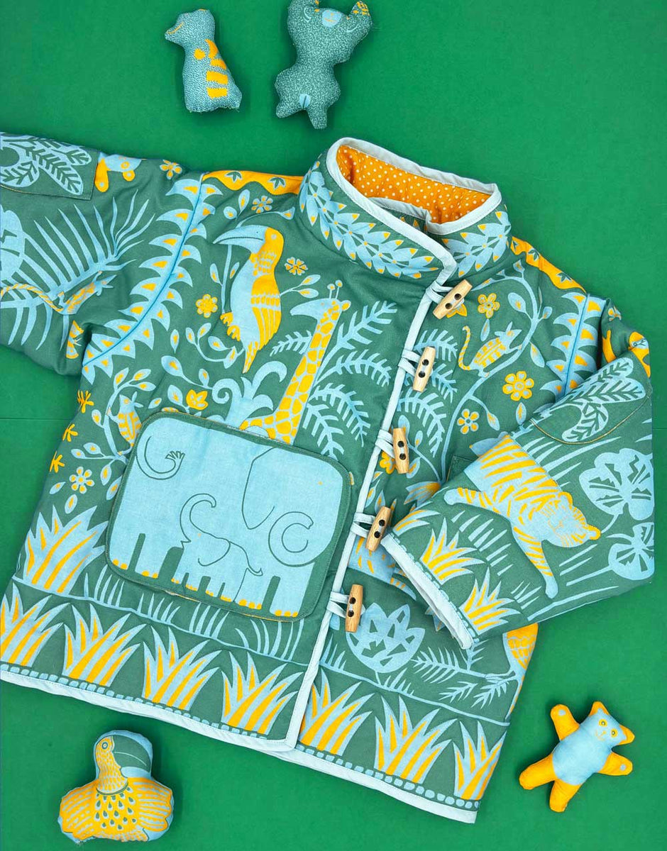 Jolly Jungle Clothkits® Classic Padded Jacket, Children's Dressmaking