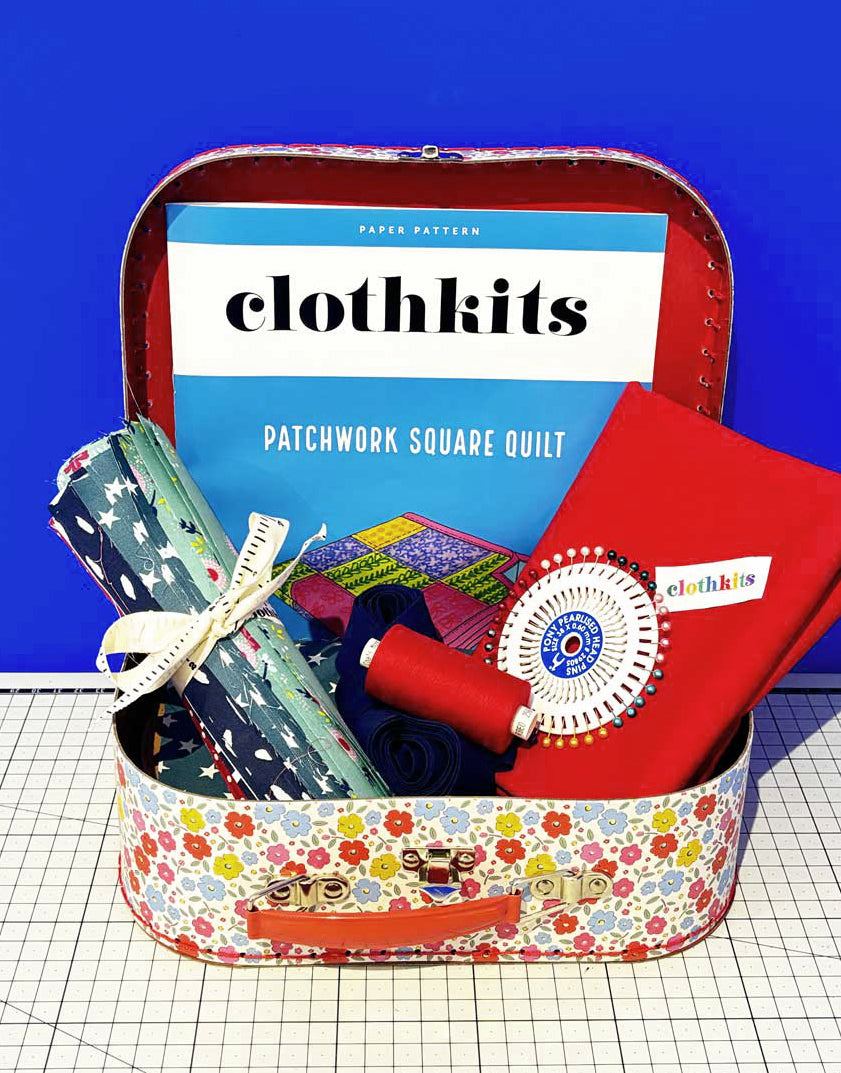 Beginners Patchwork Quilt Kits | Patchwork Quilt Kit – Clothkits
