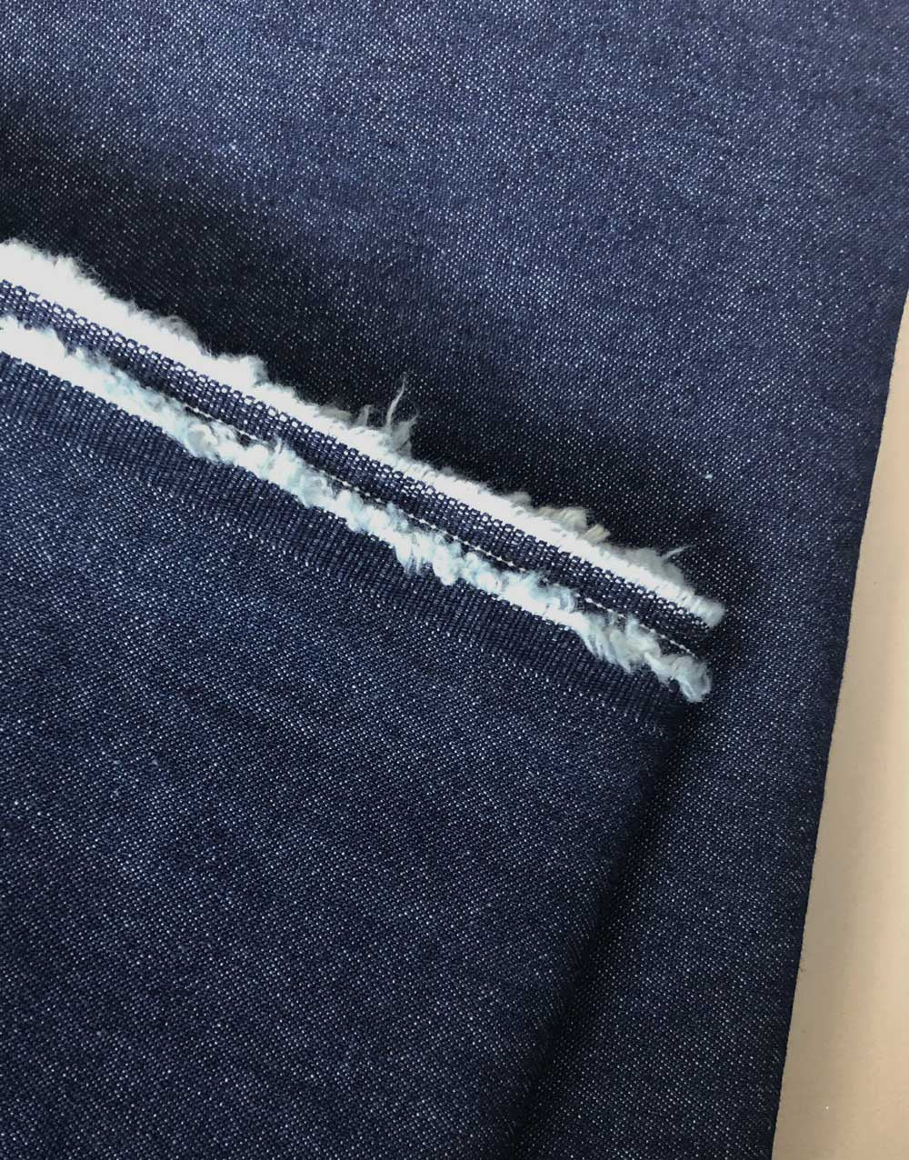 Remnant 70cm - Dark Blue Washed Denim Medium Weight Fabric – Clothkits