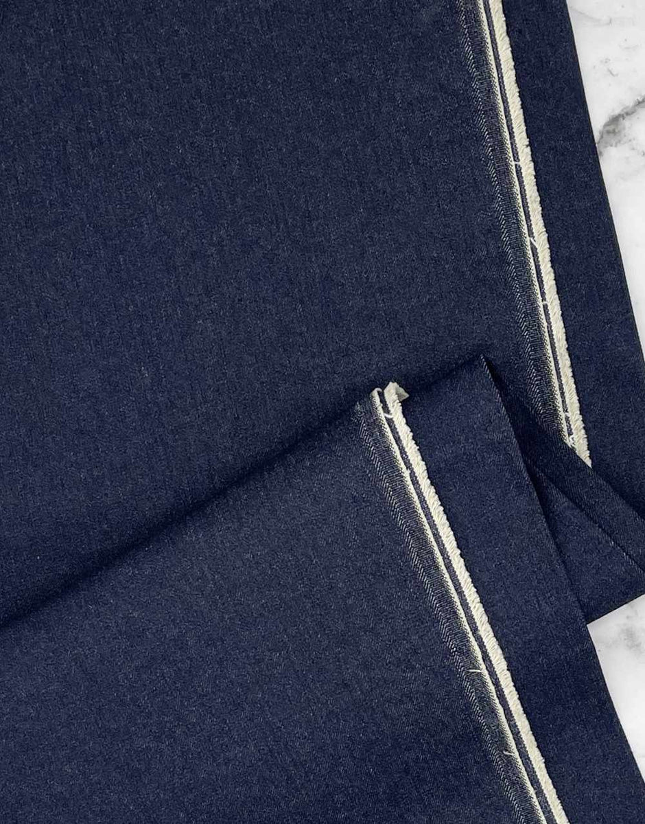 Indigo Heavy Weight Denim Fabric – Clothkits