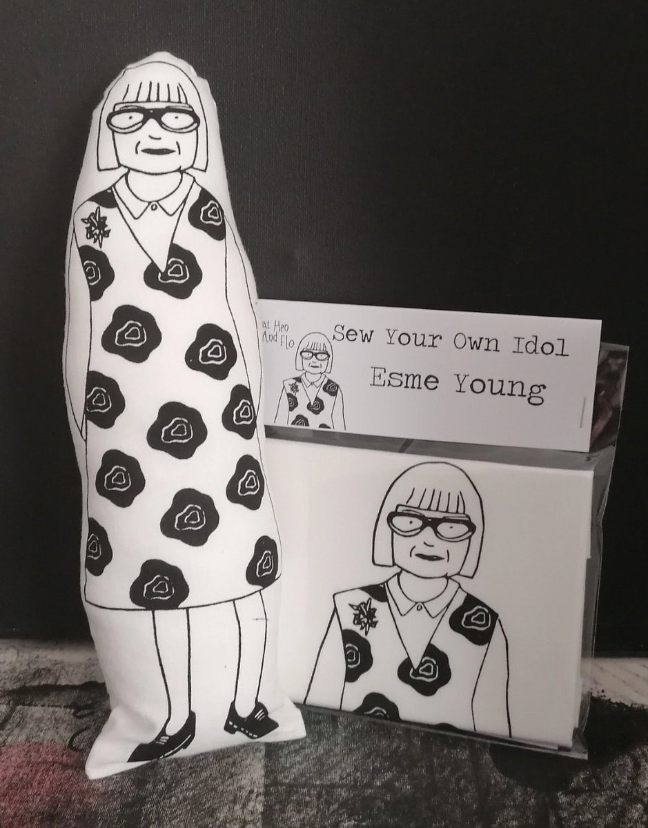 Esme Young Sew Your Own Idol Doll Kit, Fat Hen & Flo – Clothkits