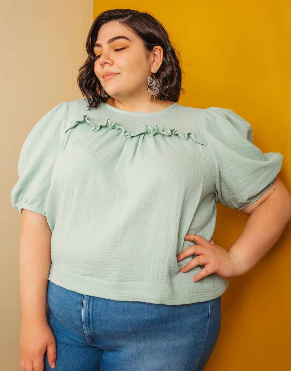 The Sagebrush Top Sewing Pattern, Friday Pattern Company – Clothkits