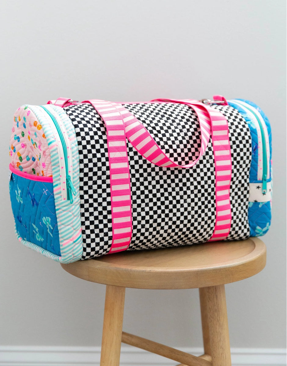 Lucy Duffle Bag Sewing Pattern, Knot + Thread Design – Clothkits