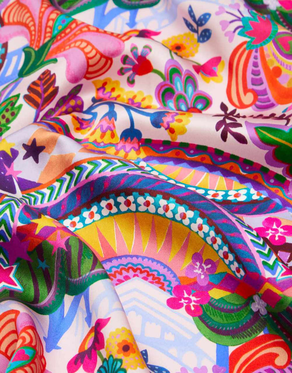 Liberty Fabrics Belgravia Silk Satin Fabric, Staging Liberty A – Clothkits