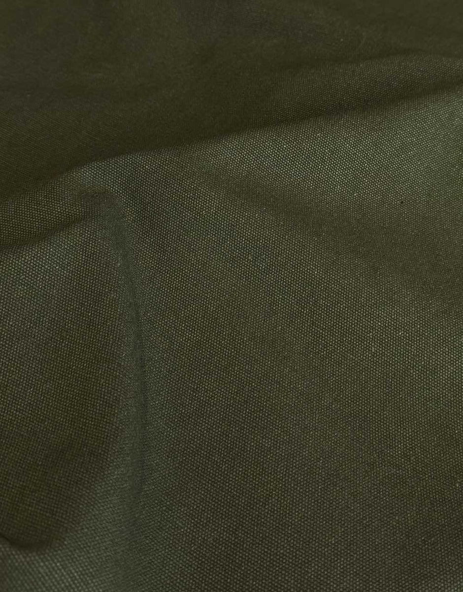 Urban Olive Heavy Canvas Fabric, Light & Lush – Clothkits