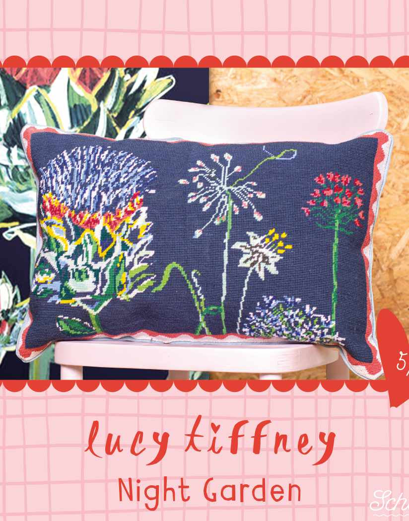 Night Garden Lucy Tiffney Tapestry Kit, Scheepjes – Clothkits
