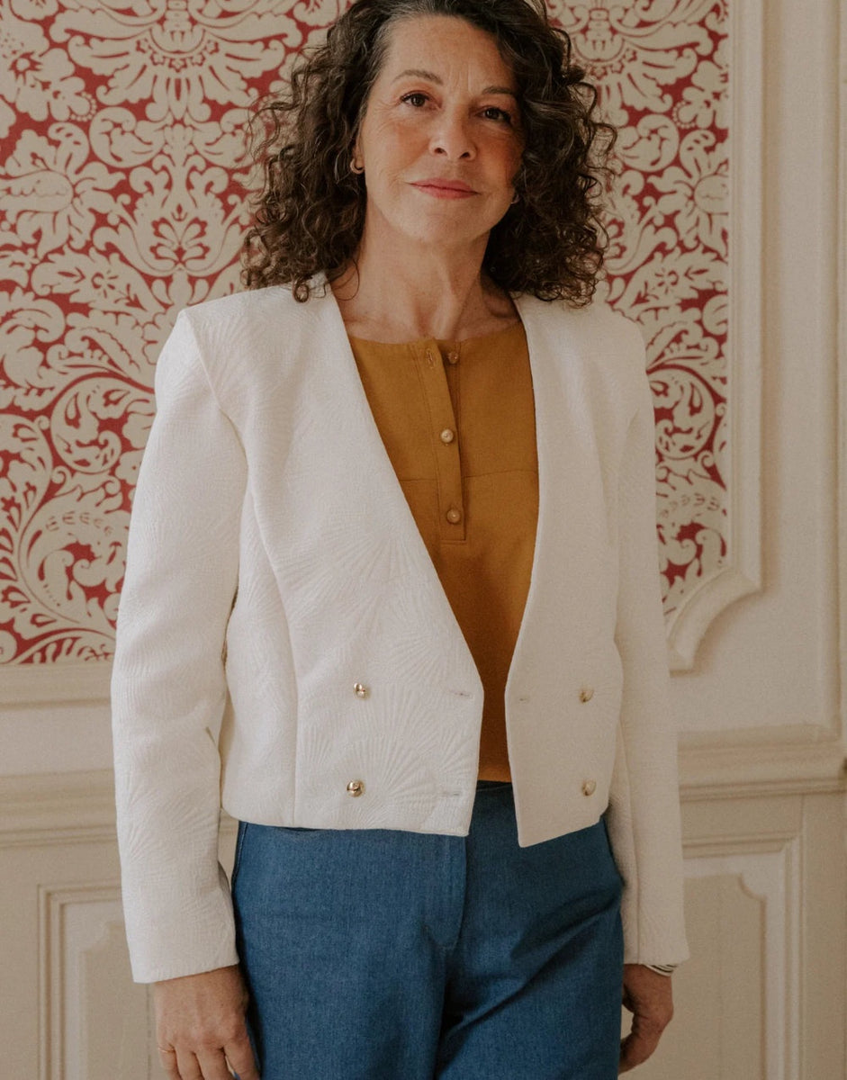Damas Spencer Jacket Sewing Pattern, Maison Fauve – Clothkits