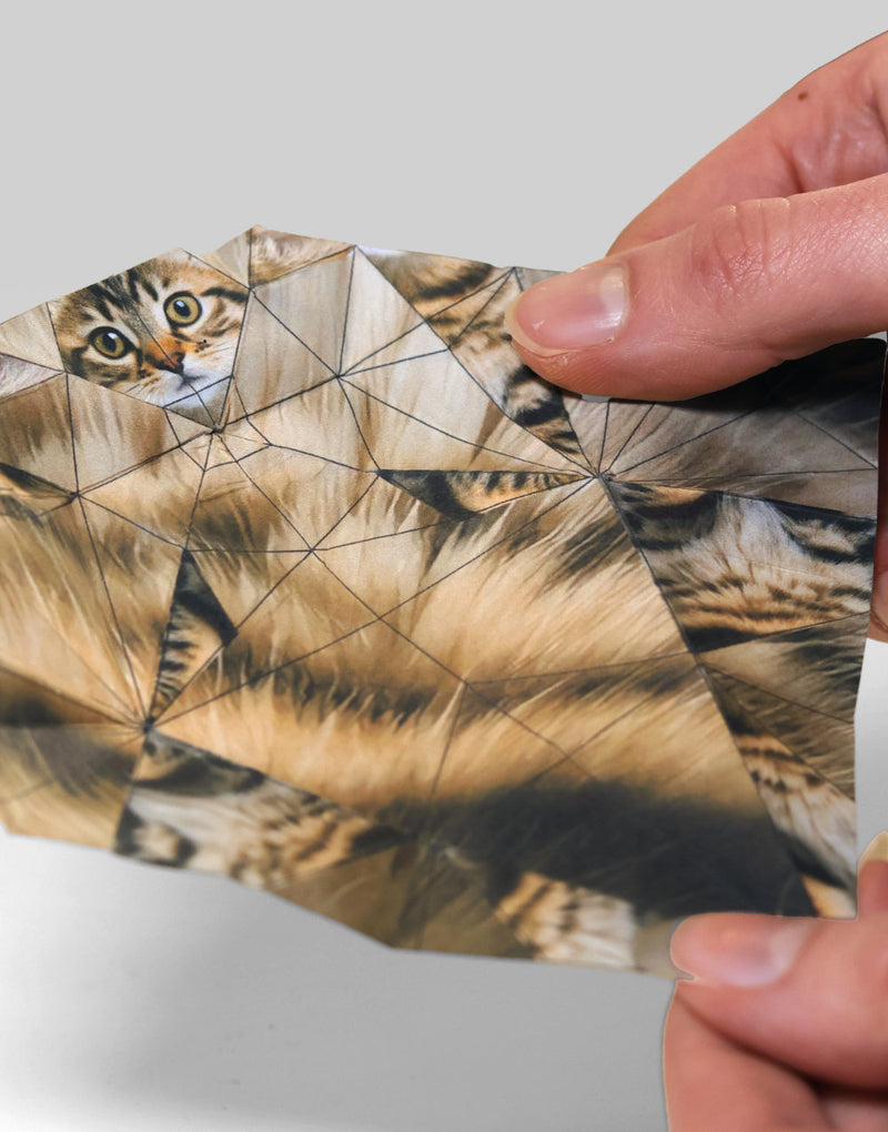 Paper Cats | Fold Your Own Paper Cats, Pikkii – Clothkits