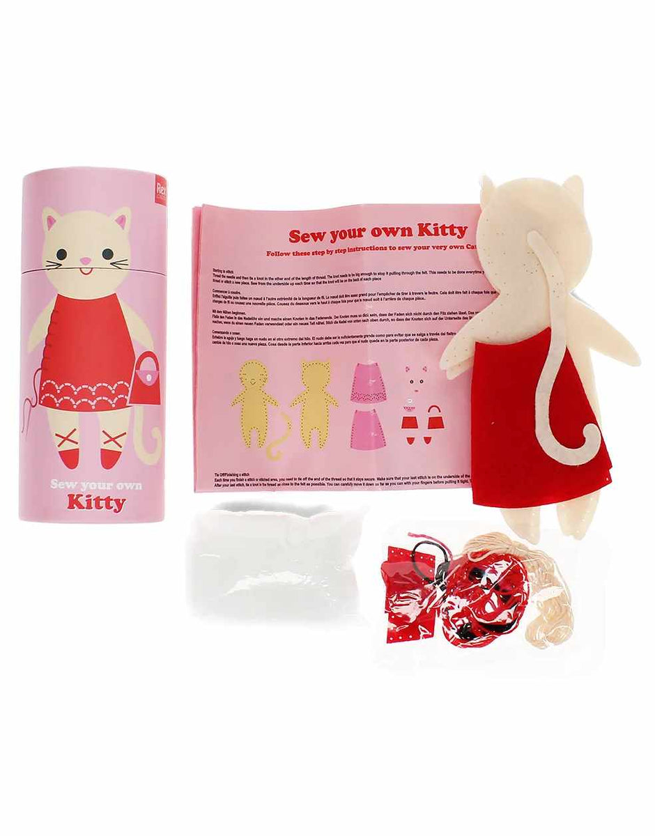 Sew Your Own Kitty Cat First Sewing Kit” – Clothkits