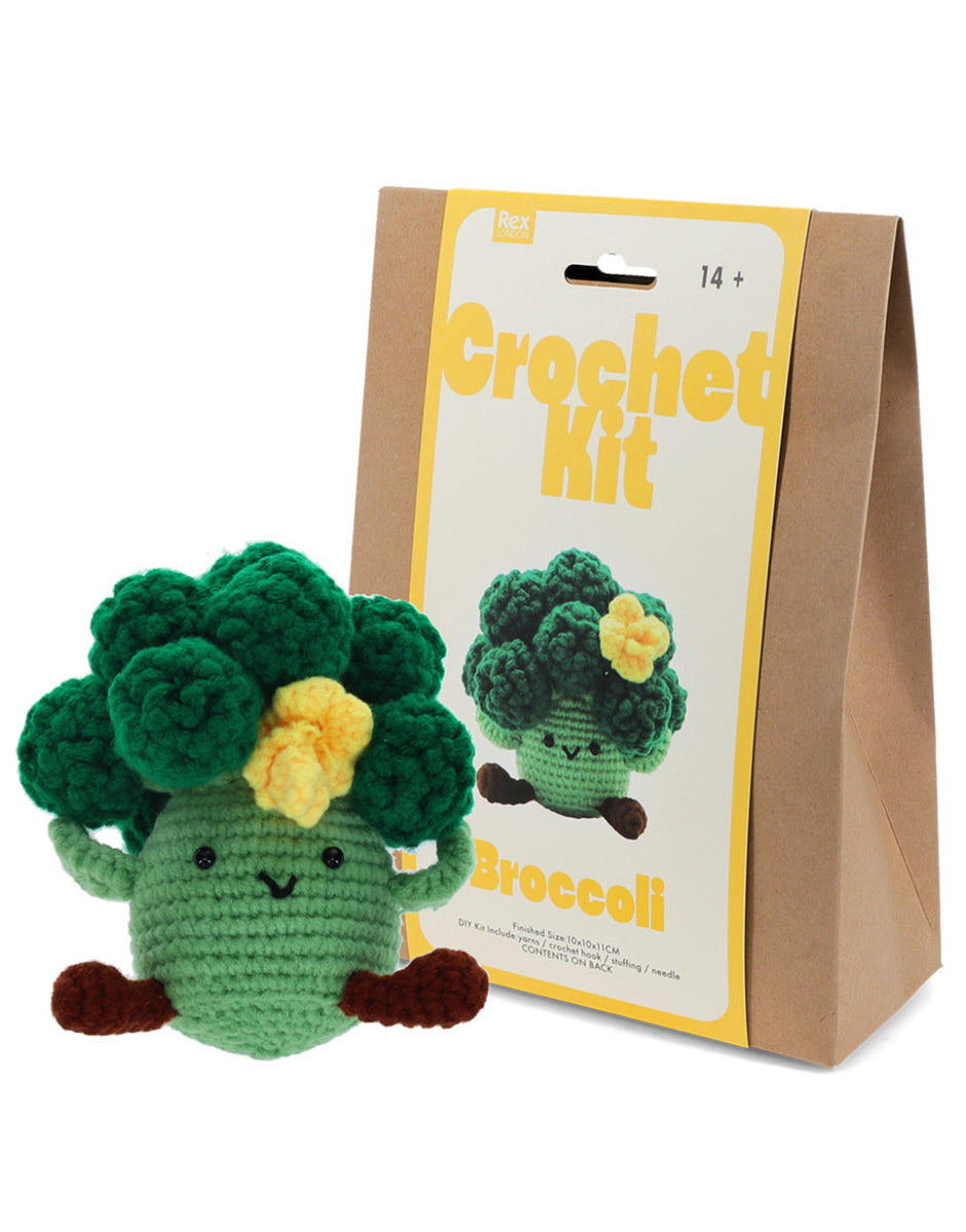 Broccoli Intermediate Crochet Kit – Clothkits