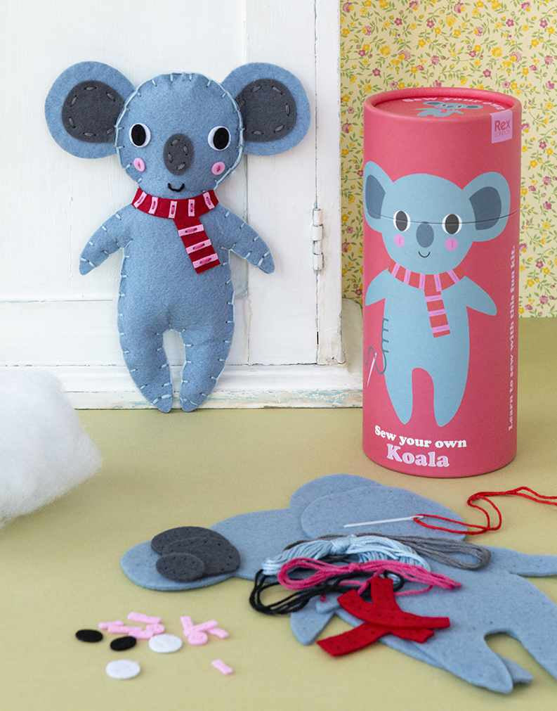 Sew Your Own Koala First Sewing Kit – Clothkits