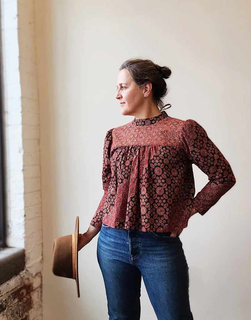 Regalia Blouse Sewing Pattern, Sew House Seven – Clothkits