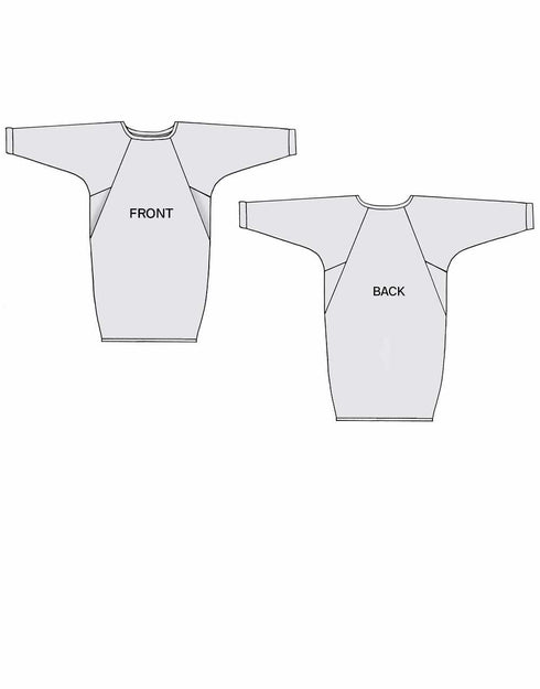 Poppy Cocoon Dress Sewing Pattern, Sewgirl – Clothkits