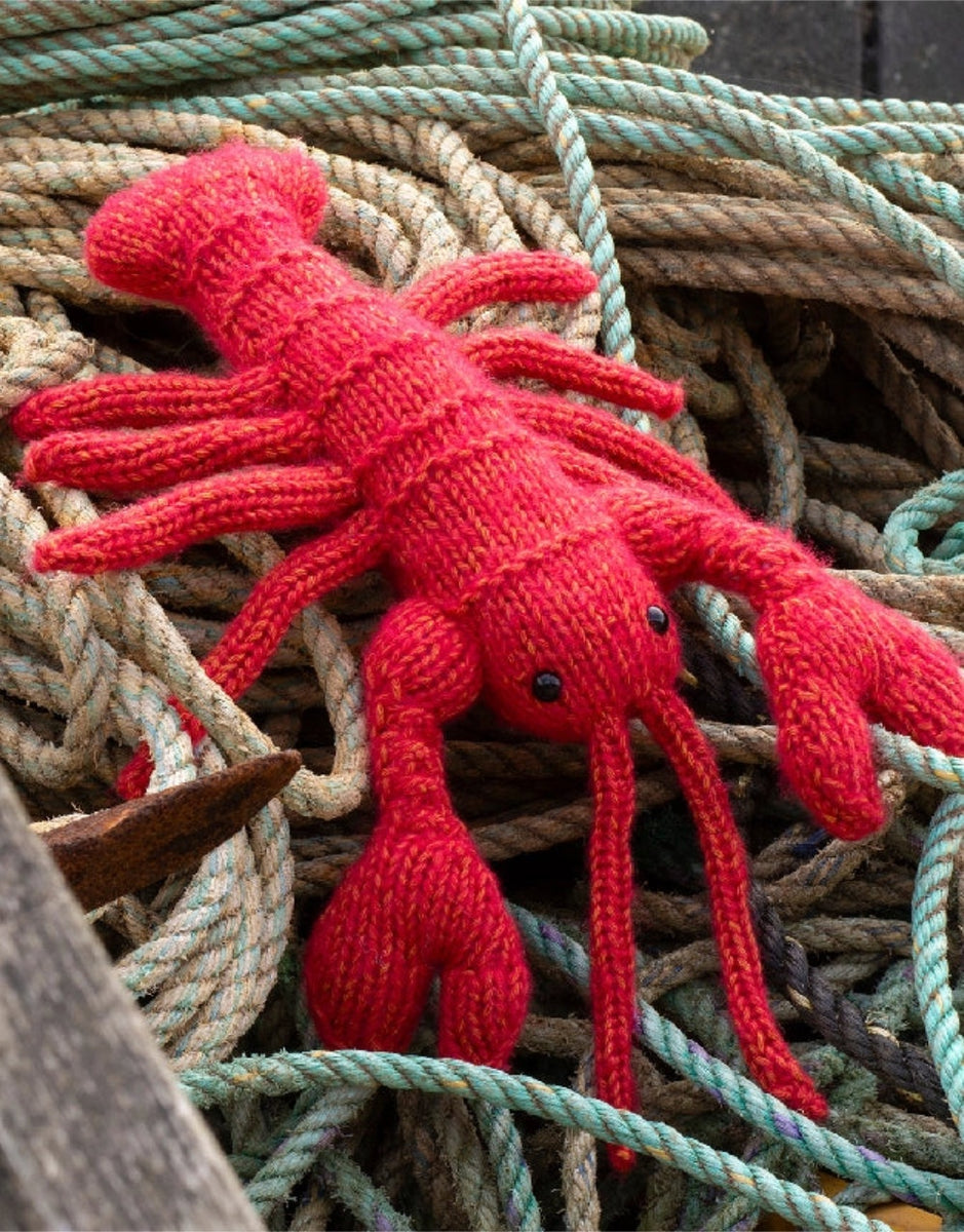 Lobster Knitting Kit, Sincerely Louise – Clothkits