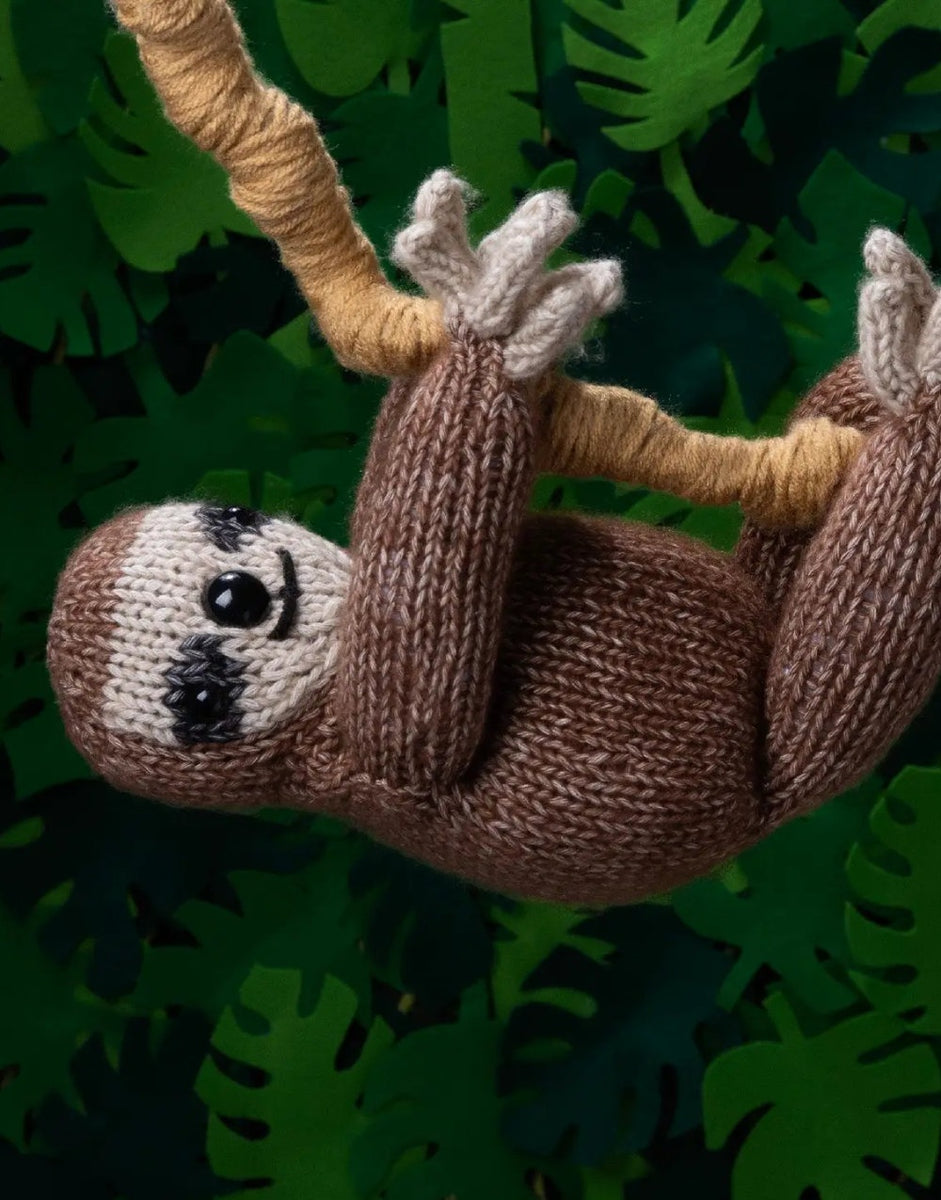Sloth Knitting Kit, Sincerely Louise – Clothkits
