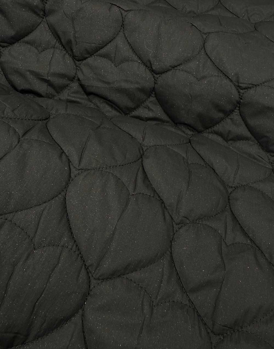 Stardust Hearts Quilted Stepped Coating Fabric – Clothkits