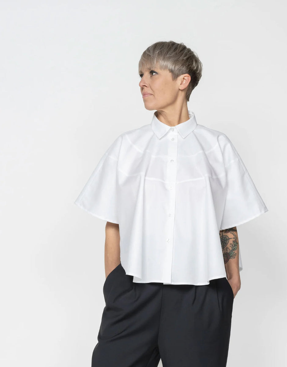 Poncho Shirt Sewing Pattern, The Assembly Line – Clothkits