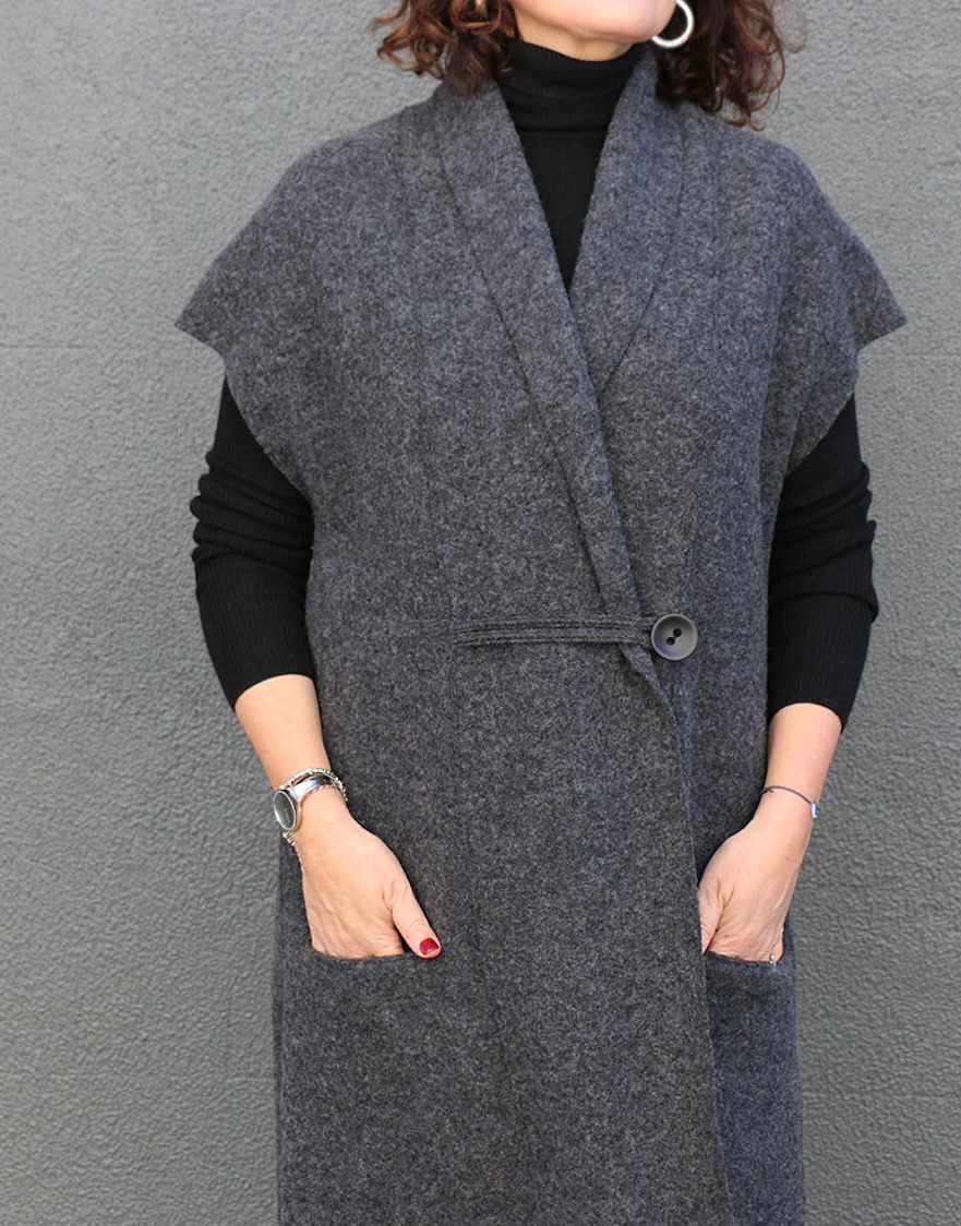 Torino Vest Sewing Pattern, Tessuti – Clothkits