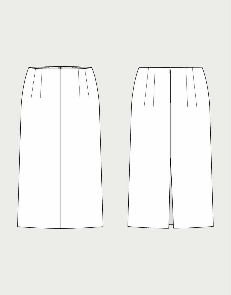 Pencil Skirt Sewing Pattern, The Assembly Line – Clothkits