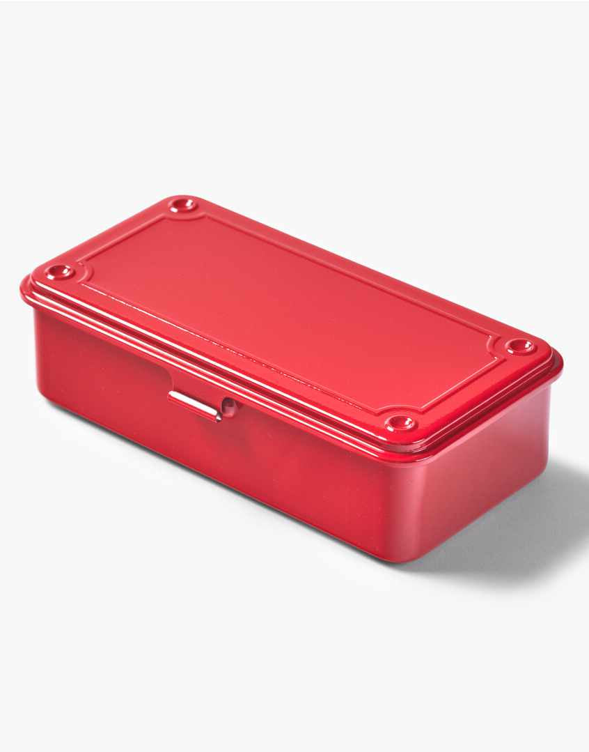 Toyo Steel Tool Box T-190, Red Small Toolbox – Clothkits