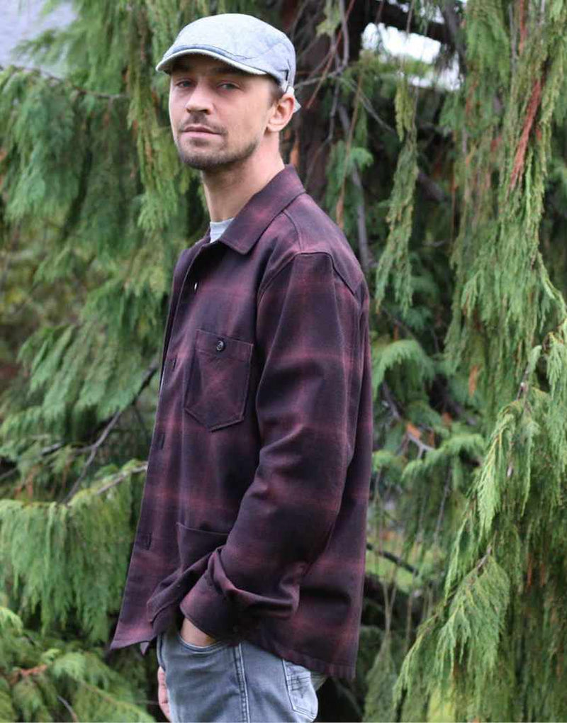 Overshirt Jacket Men's Sewing Pattern, Wardrobe by Me – Clothkits