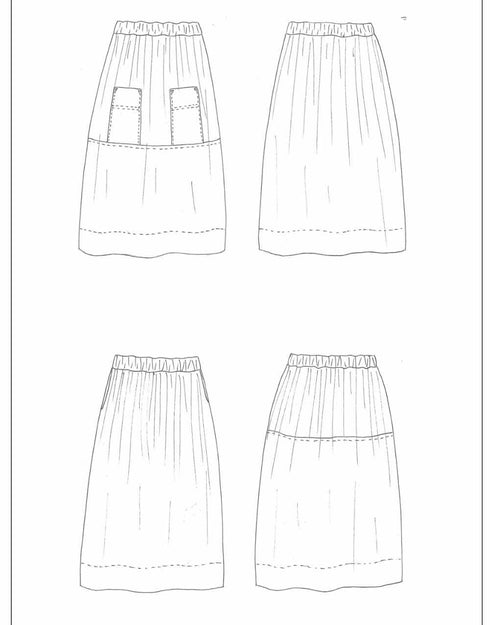 Block Pants Zero Waste Sewing Pattern PDF, Birgitta Helmersson – Clothkits