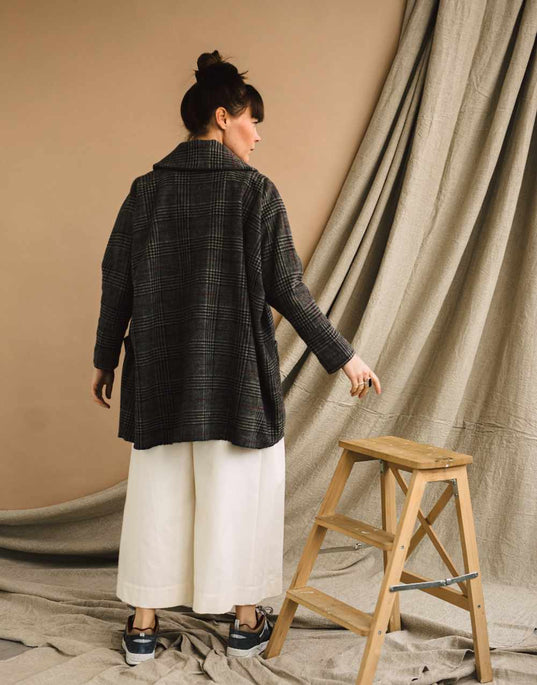 Unisex Coat Zero Waste Sewing Pattern PDF Immediate Download, Birgitta ...