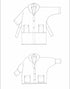 Unisex Coat Zero Waste Sewing Pattern PDF, Birgitta Helmersson – Clothkits
