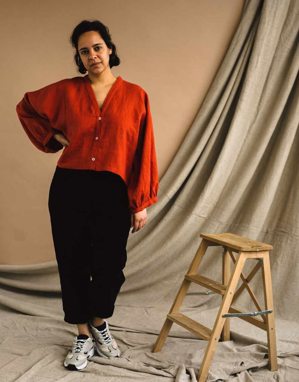 Cropped Shirt Zero Waste Sewing Pattern PDF, Birgitta Helmersson ...