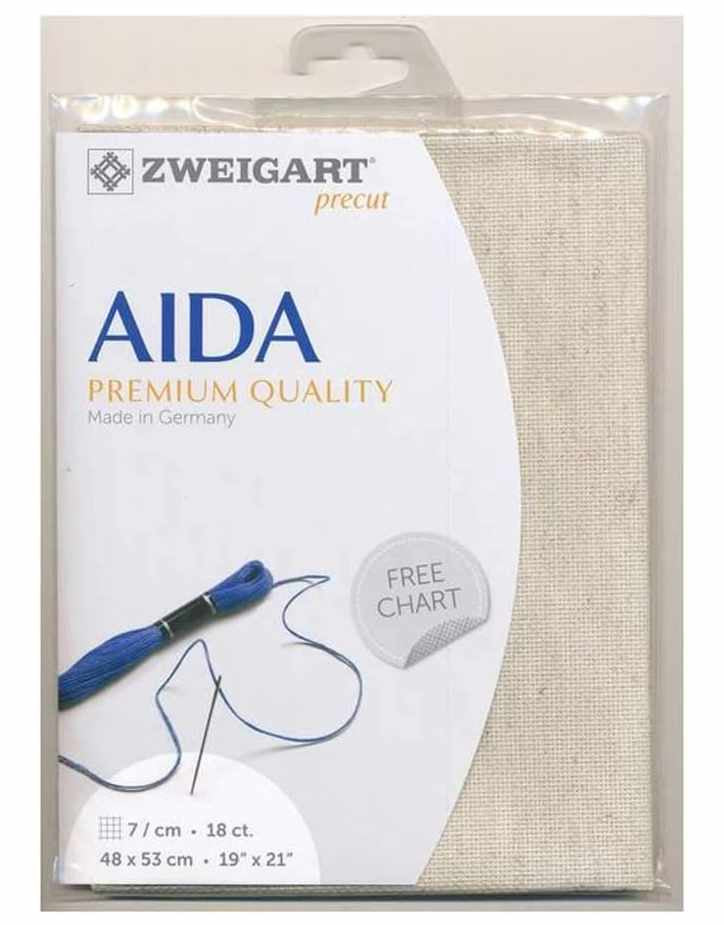Precut Rustico Aida Fabric, 18ct – Clothkits