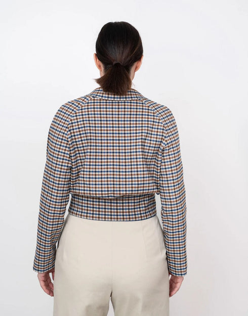 Cropped Jacket Sewing Pattern, The Assembly Line – Clothkits