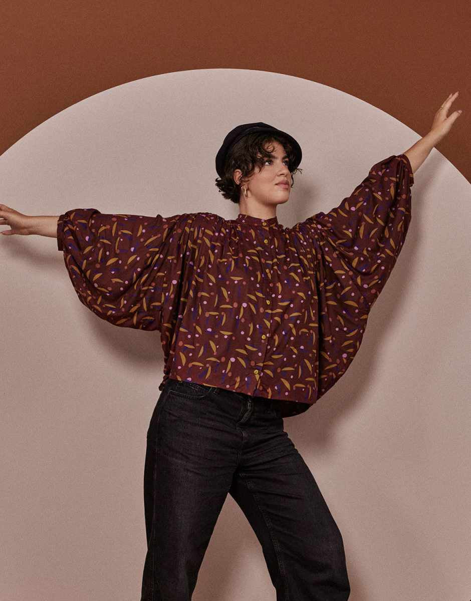 La Blouse Sewing Pattern, Atelier Brunette – Clothkits