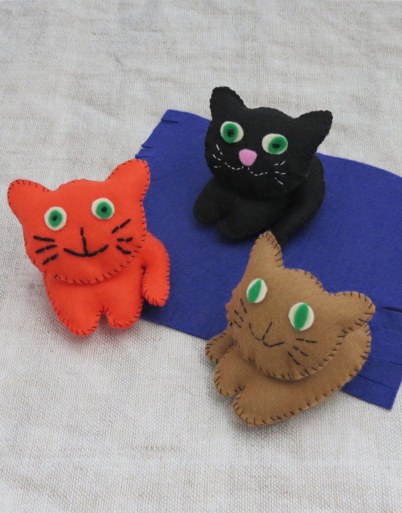 Kitten Crew Children's Sewing Kit, Buttonbag – Clothkits