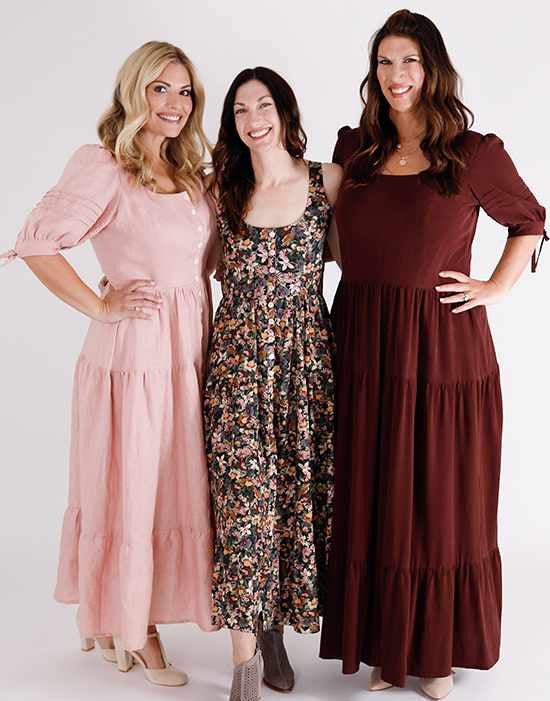 Shay Dress Sewing Pattern, Chalk and Notch – Clothkits