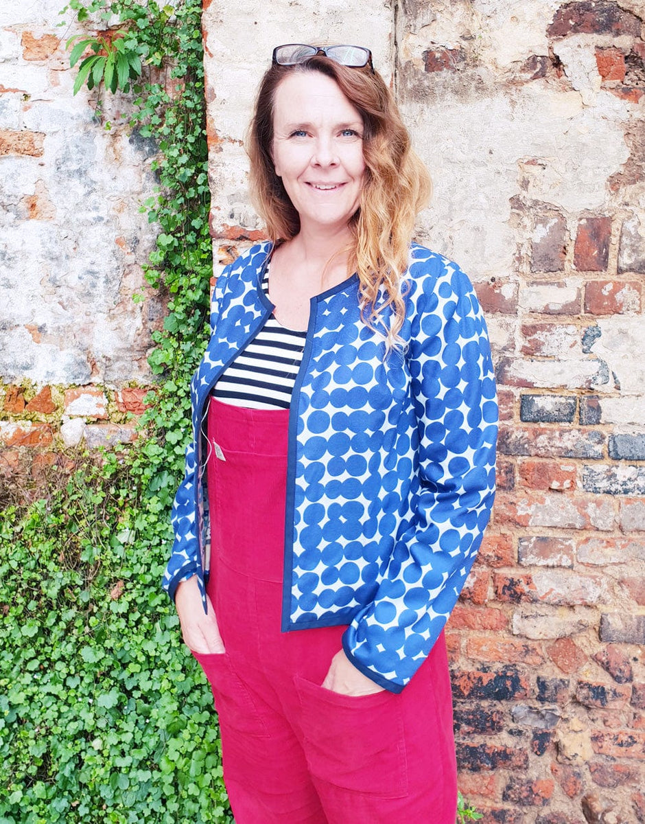 Boxy Reversible Quilted Jacket Pattern – Clothkits