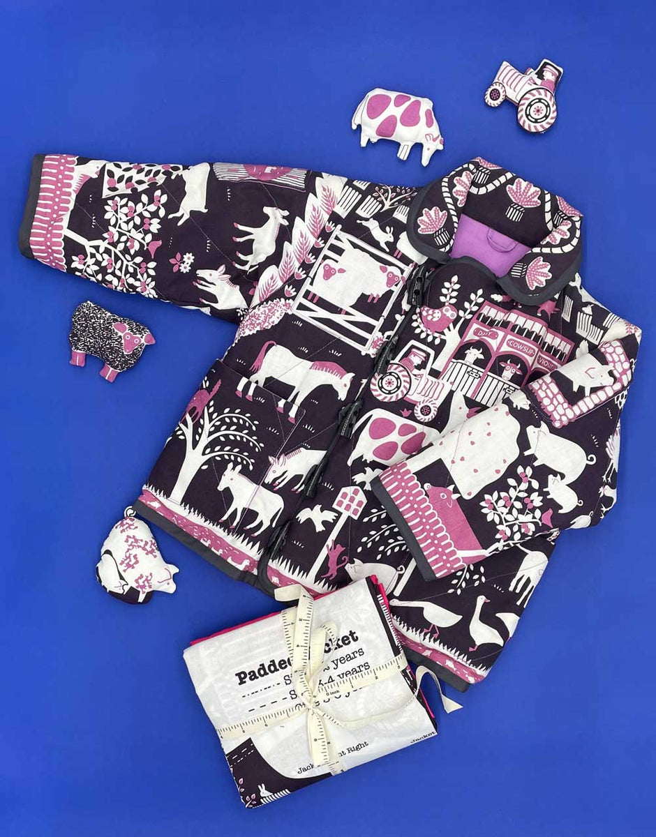 Mulberry Clothkits® Classic Padded Farm Jacket, Children's Dressmaking