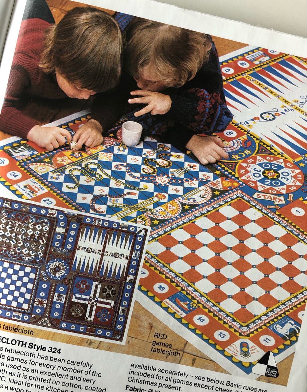 Clothkits® Games Tablecloth