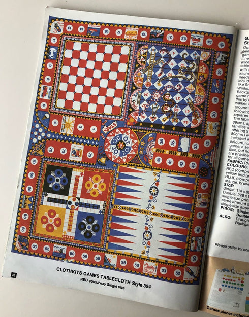 Clothkits® Games Tablecloth