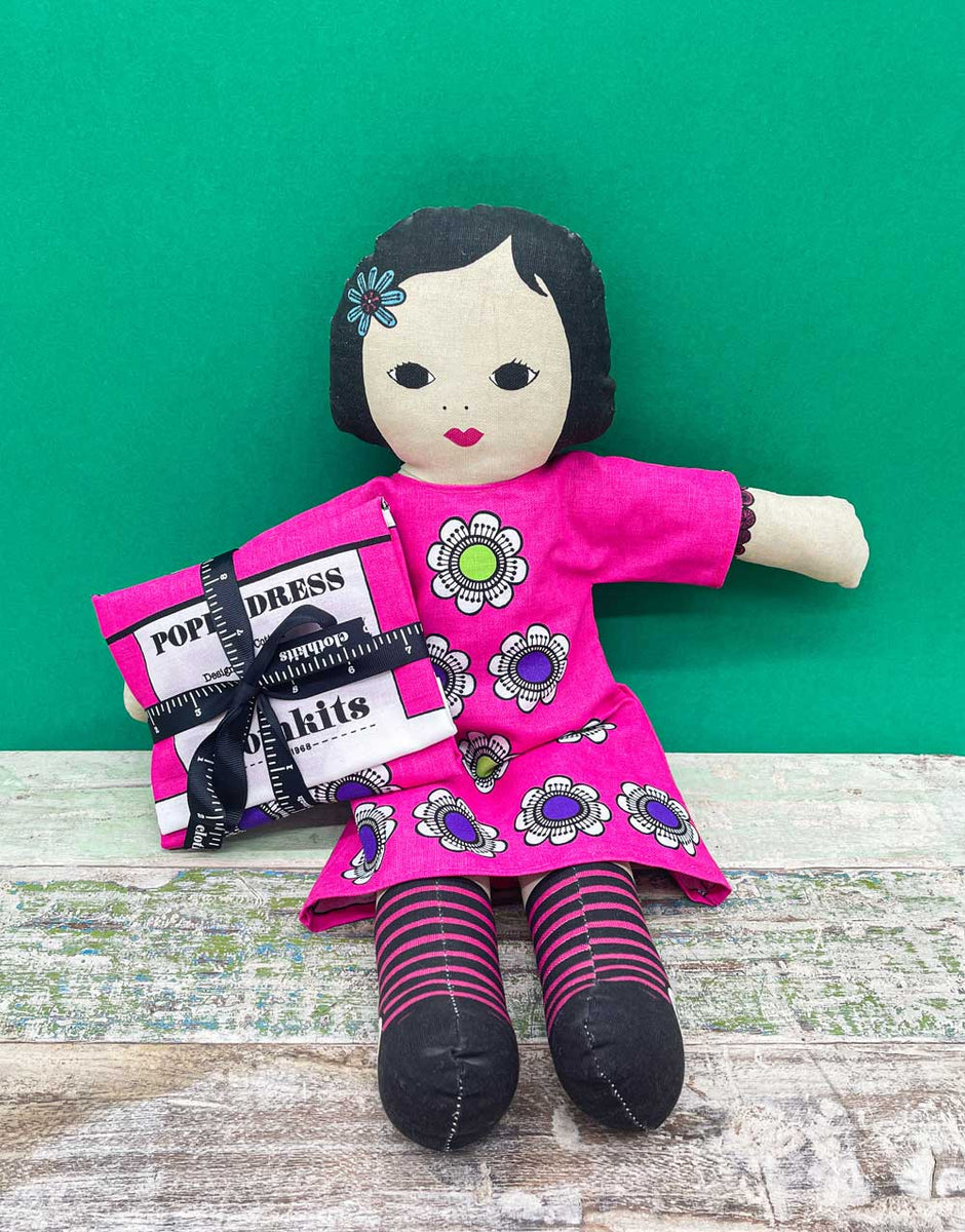 Poppy Rag Doll Dress Sewing Kit – Clothkits