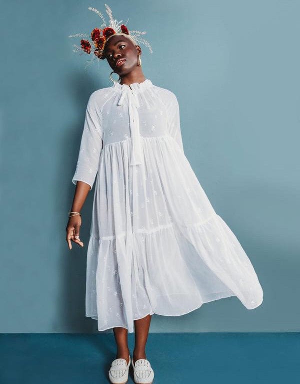 The Wilder Gown, Buffet Dress Sewing Pattern, Friday Pattern Co – Clothkits