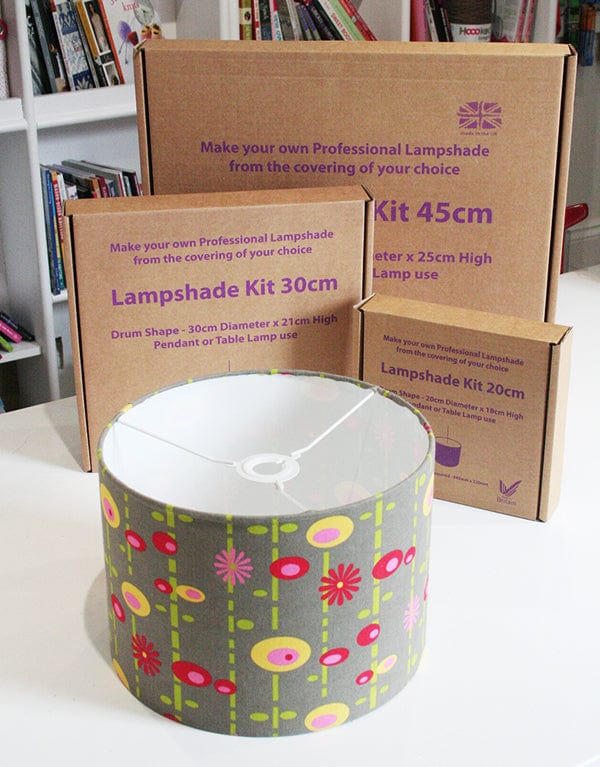 Drum Lampshade Making Kit | Lampshade Making Classes – Clothkits