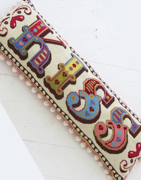 Kiss, Emily Peacock Counted Cross Stitch Kit – Clothkits